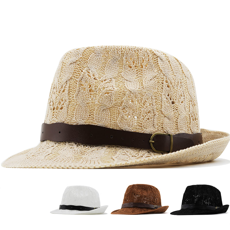 Rochette Summer Trilby Hat - Lightweight Cotton Trilby For Sunny Days