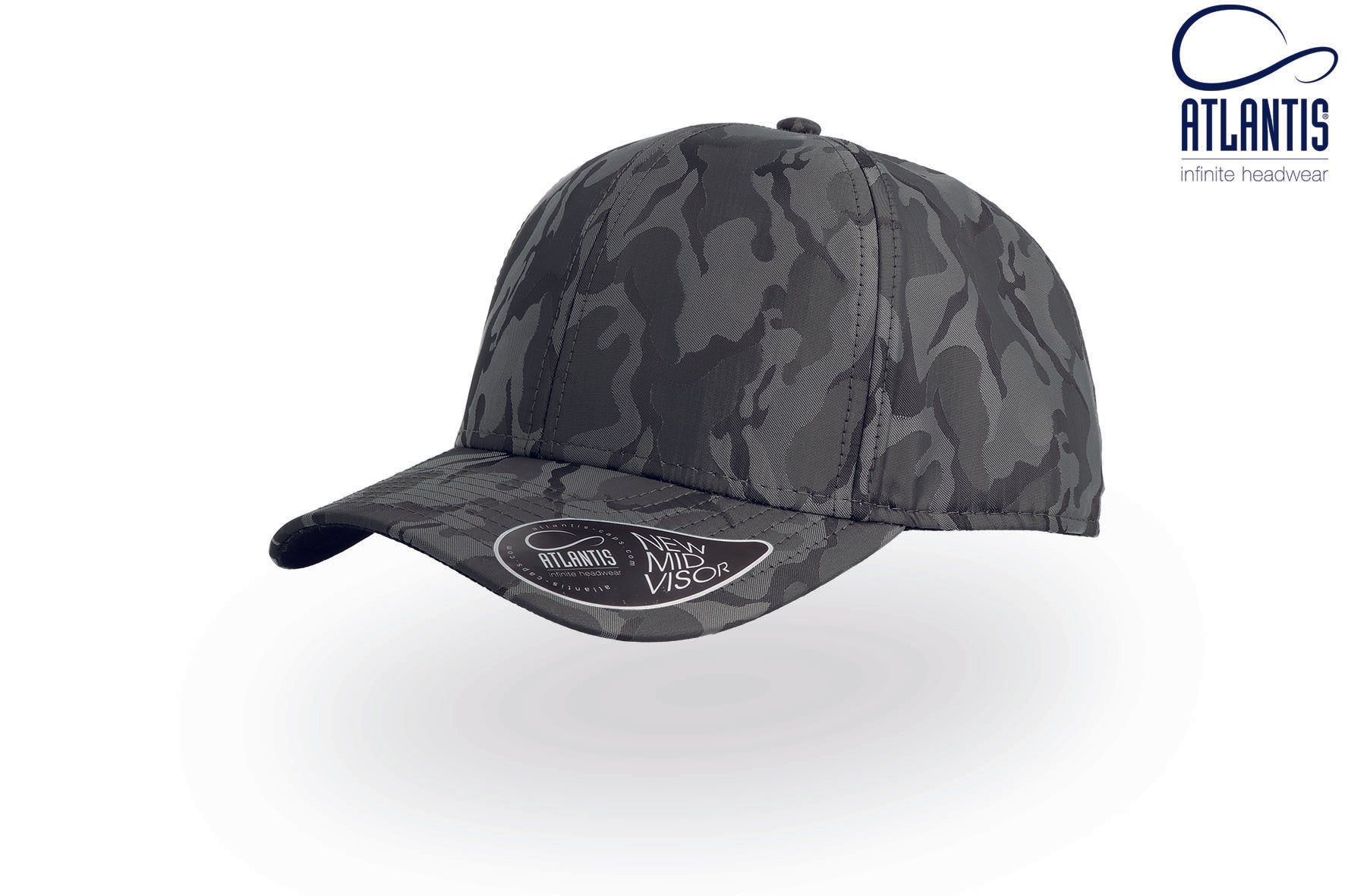 Atlantis Phase Cap – Satin Polyester Blend with Structured Front & Con