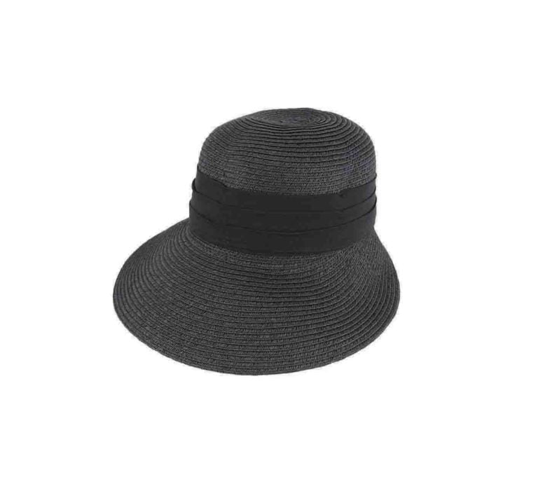 Cecelia Women’s Paper Braid Facesaver Hat with UPF 50+ and Adjustable